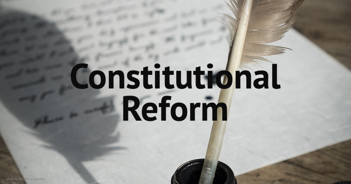 Demand for Constitutional Reform 2018