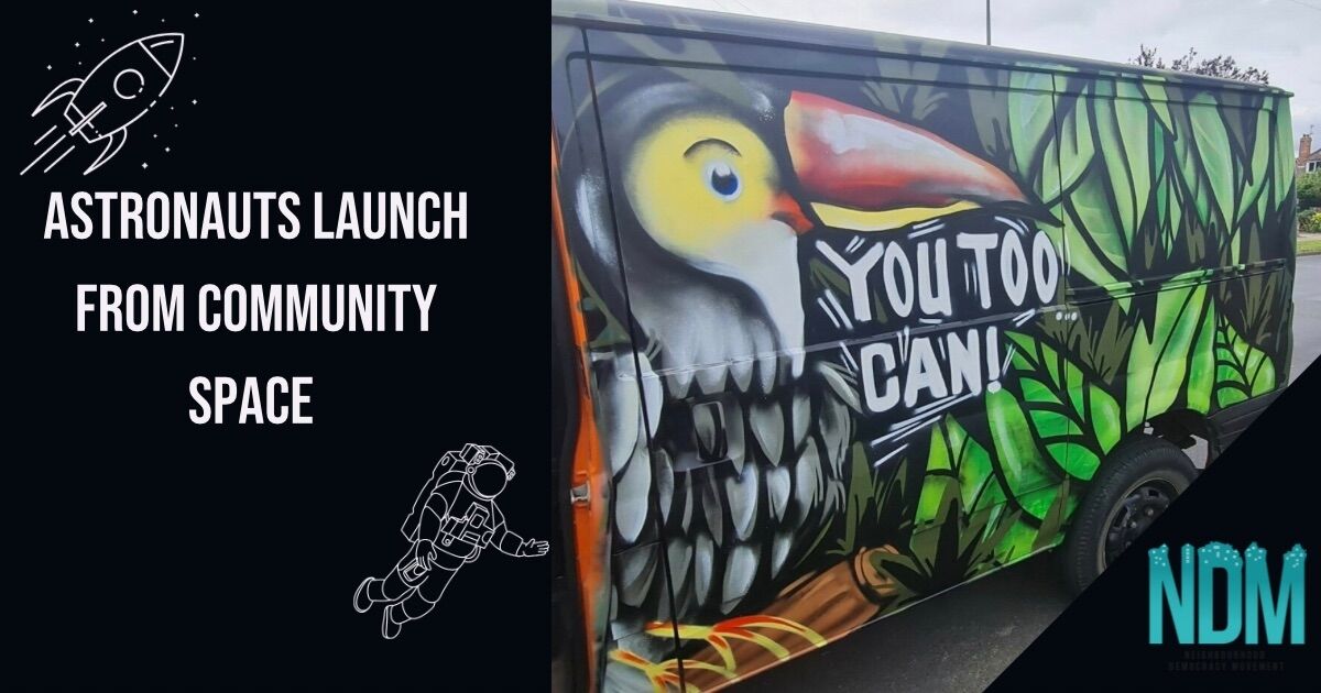 Astronauts Launch From Community Space