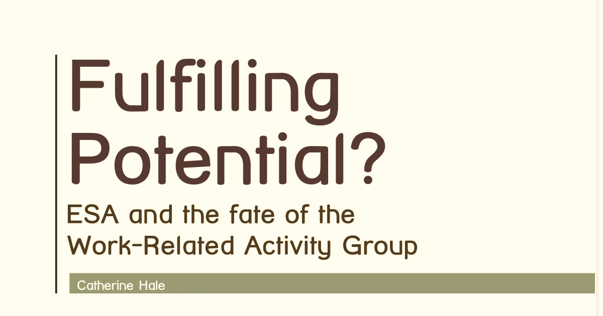 Fulfilling Potential?