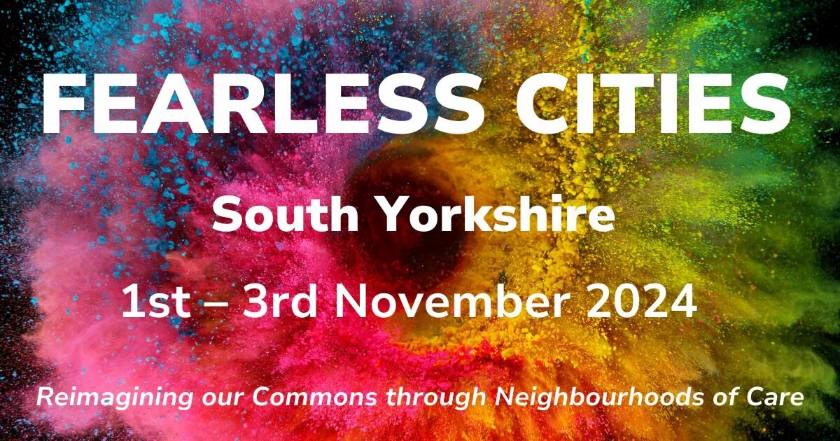 1st - 3rd November: Fearless Cities Summit