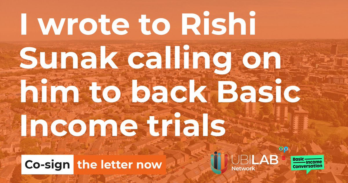 Sign the #UBI Letter to Rishi Sunak