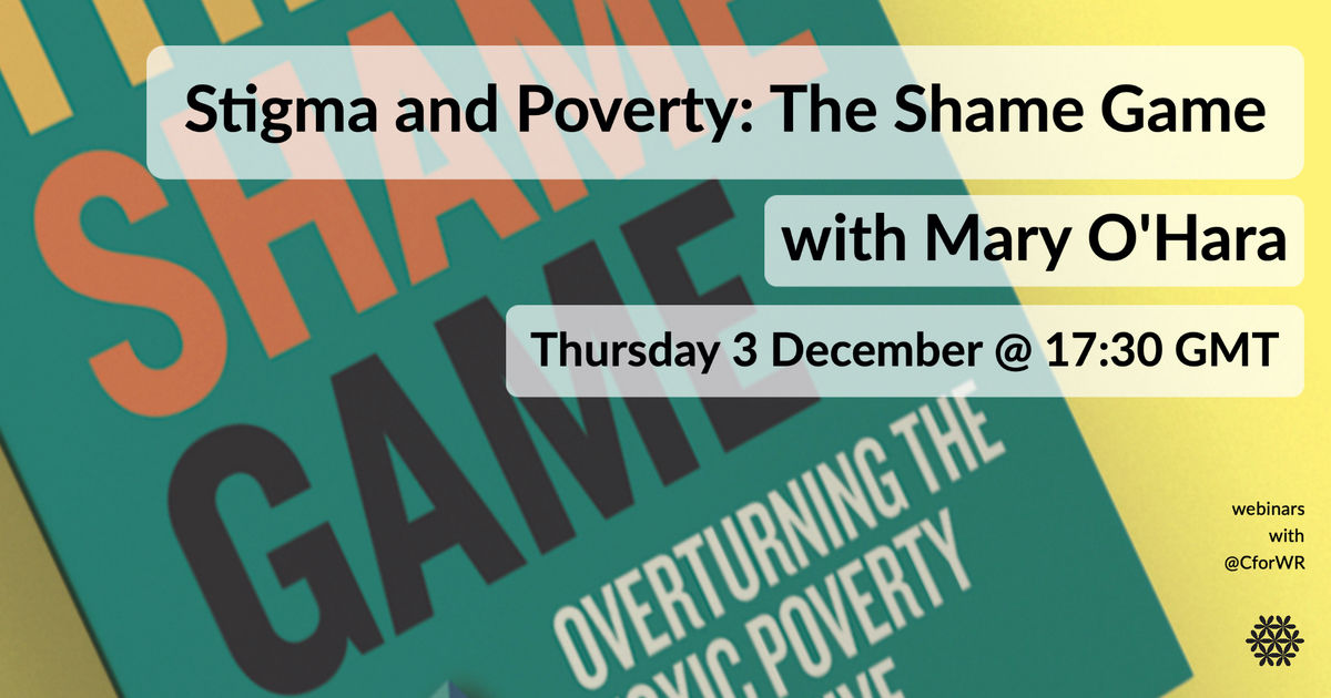 3 December: Stigma and Poverty